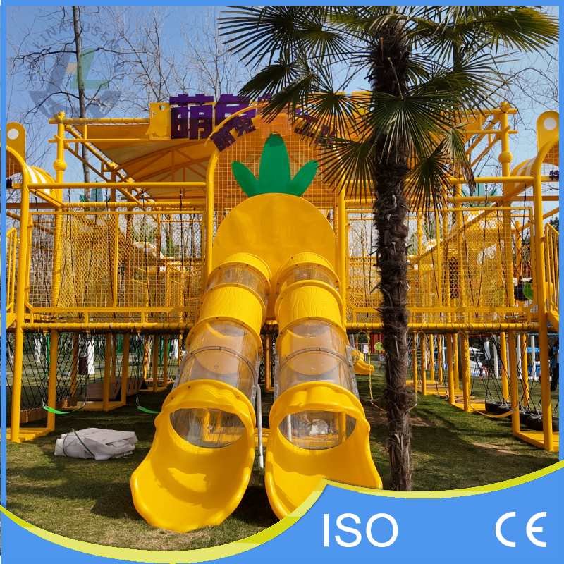 Cute Rabbit Secret Agent Theme Outdoor Playground | Yellow Bunny ...