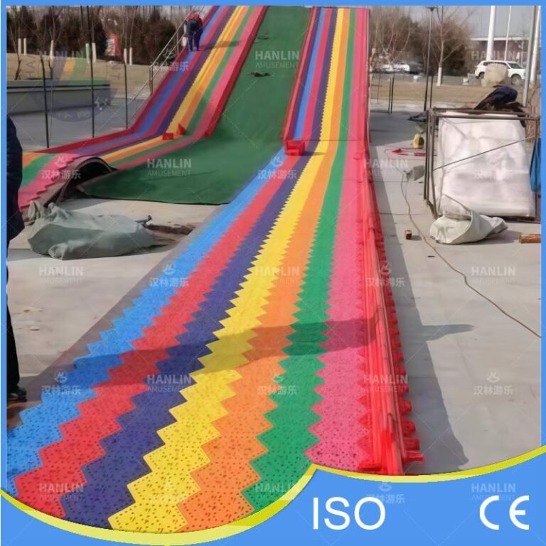 Quick Splicing Modular Rainbow Slide | Integrated Fast-Install Dry Ski ...